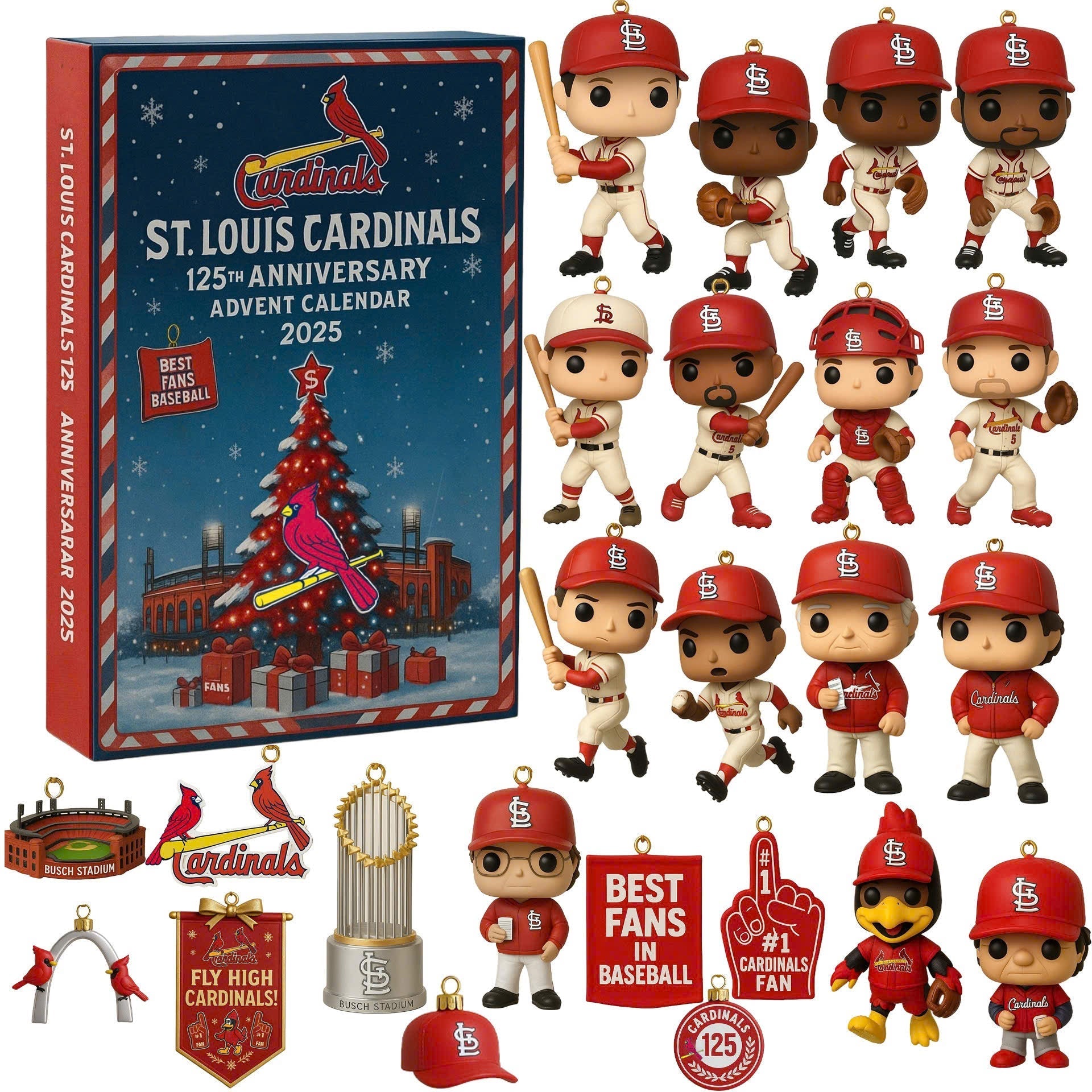 St Louis Cardinals Advent Calendar 2025 125TH ANNIVERSARY – 22.11.2020